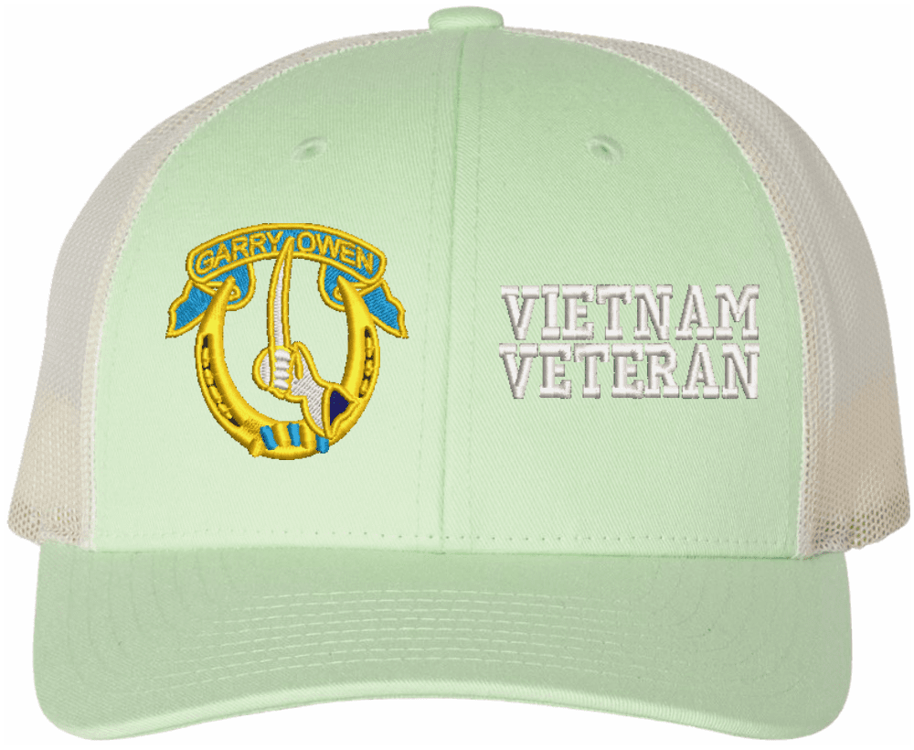U.S. Army 7th Cavalry Regiment Vietnam Veteran Women's Split-Cap