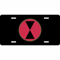 Army 7th Infantry Division Patch Vinyl Transfer Decal