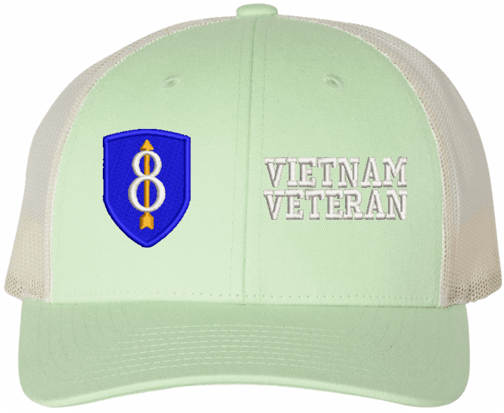 U.S. Army 8th Infantry Division Vietnam Veteran Women's Split-Cap