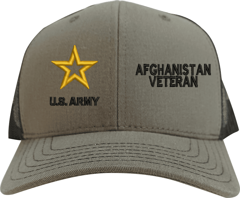U.S. Army Afghanistan Veteran Mesh Back Cap