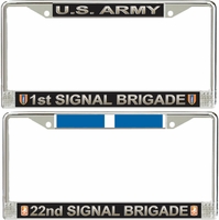 Army License Plate Frames