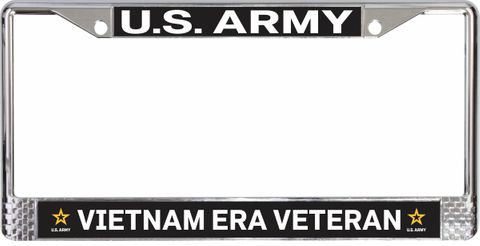 U.S. Army Custom License Plate Frame