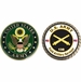 U.S. Army MOS 13S Field Artillery Surveyor Challenge Coin