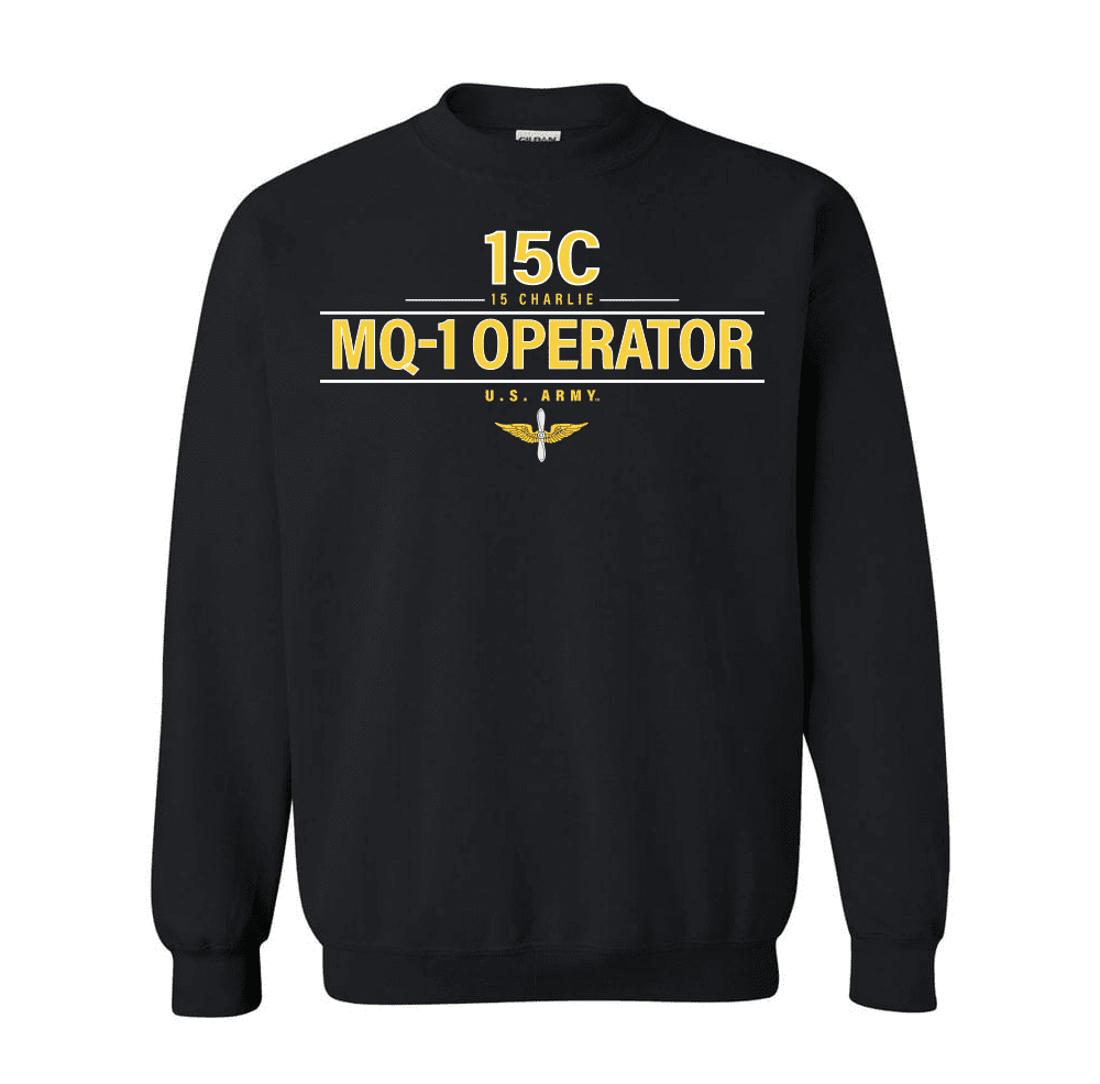 U.S. Army MOS 15c MQ-1 Operator Sweatshirt