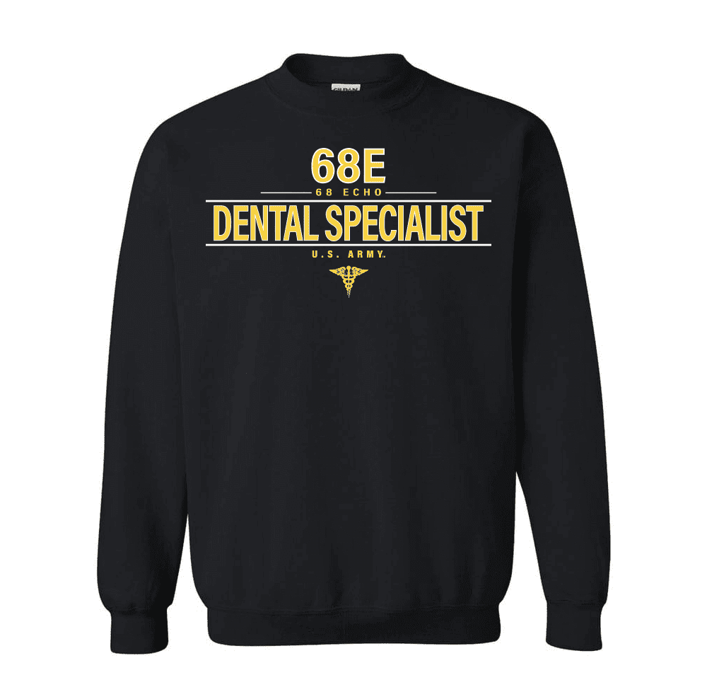 U.S. Army MOS 68E Dental Specialist Sweatshirt