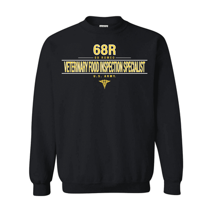 U.S. Army MOS 68R Veterinary Food Inspection Specialist Sweatshirt