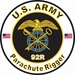 U.S. Army MOS 92R Parachute Rigger