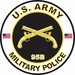 U.S. Army MOS 95B Military Police