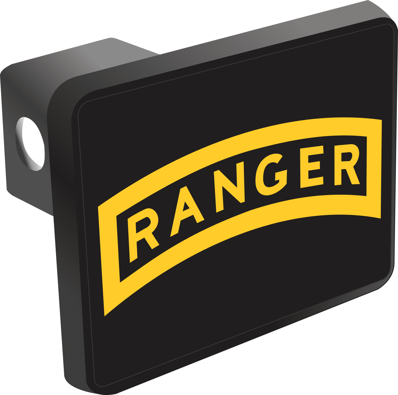U.S. Army Ranger Tab Hitch Cover