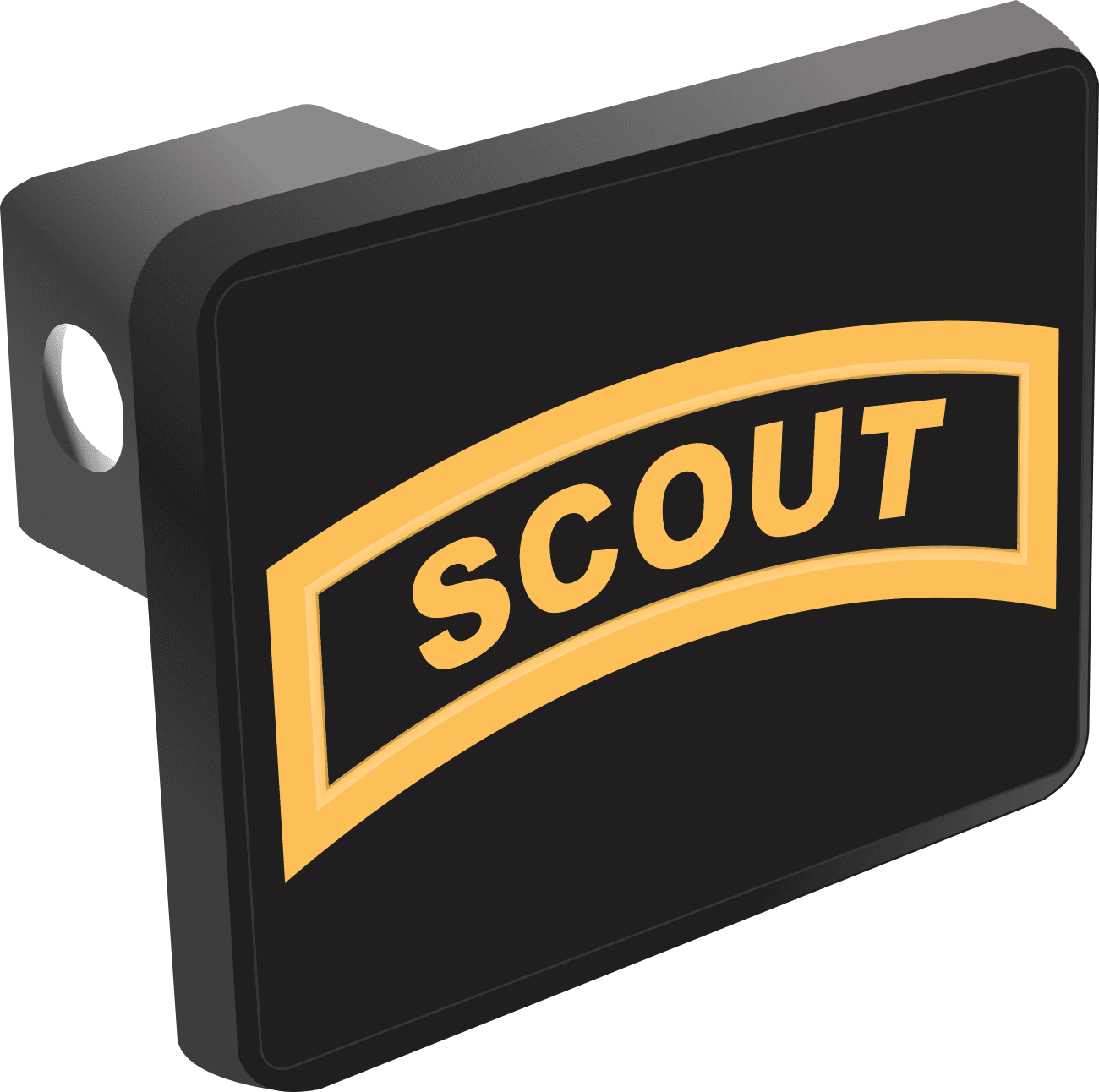 U.S. Army Scout Tab Hitch Cover