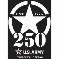 U.S. Army 250th Anniversary Embroidered Cap
