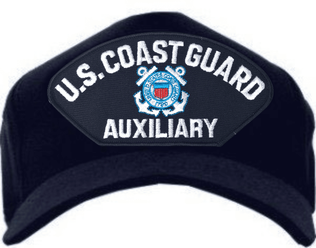 U.S. Coast Guard Auxiliary with Seal Ball Cap