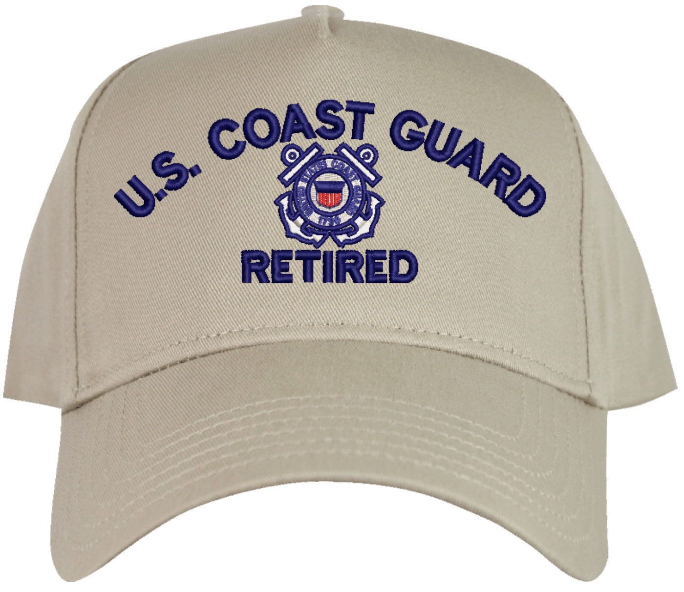 U.S. Coast Guard Retired Embroidered Cap