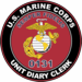 U.S.M.C. MOS 0131 Unit Diary Clerk Decal