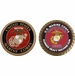 U.S.M.C. MOS 0332 Gunner Heavy Machine-Gun Challenge Coin