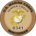 U.S.M.C. MOS 0341 Mortarman Decal