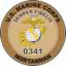 U.S.M.C. MOS 0341 Mortarman Decal