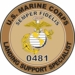 U.S.M.C. MOS 0481 Landing Support Specialist Decal