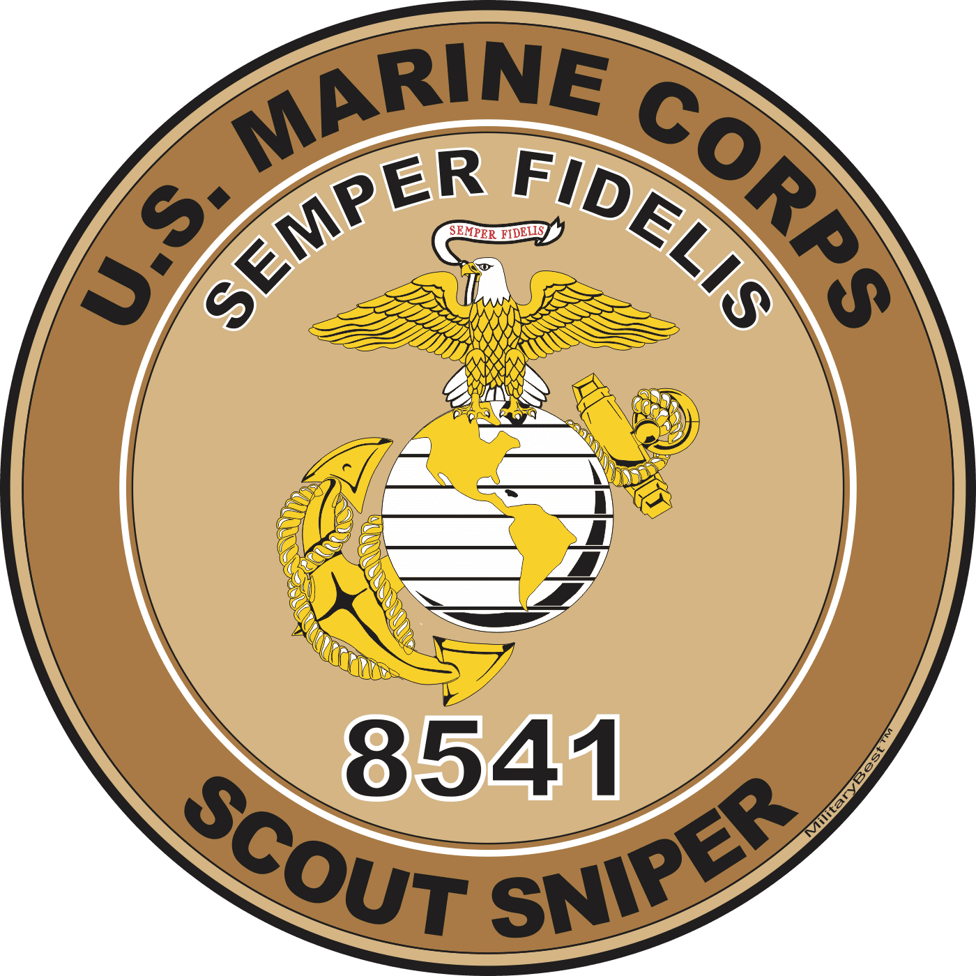 Marine Corps Sniper Logo