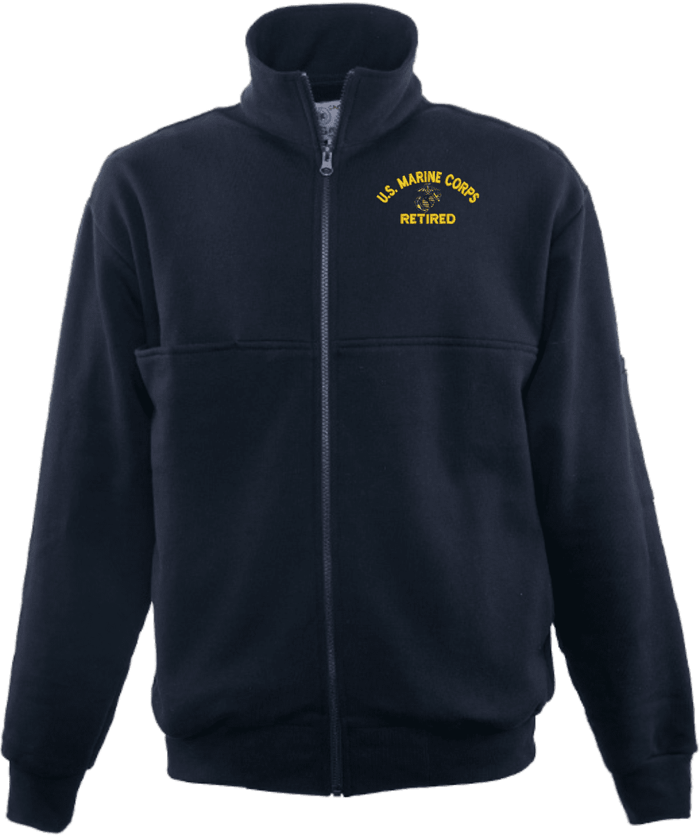 U.S. Marine Corps Eagle Globe and Anchor (EGA) Retired Full Zip ...