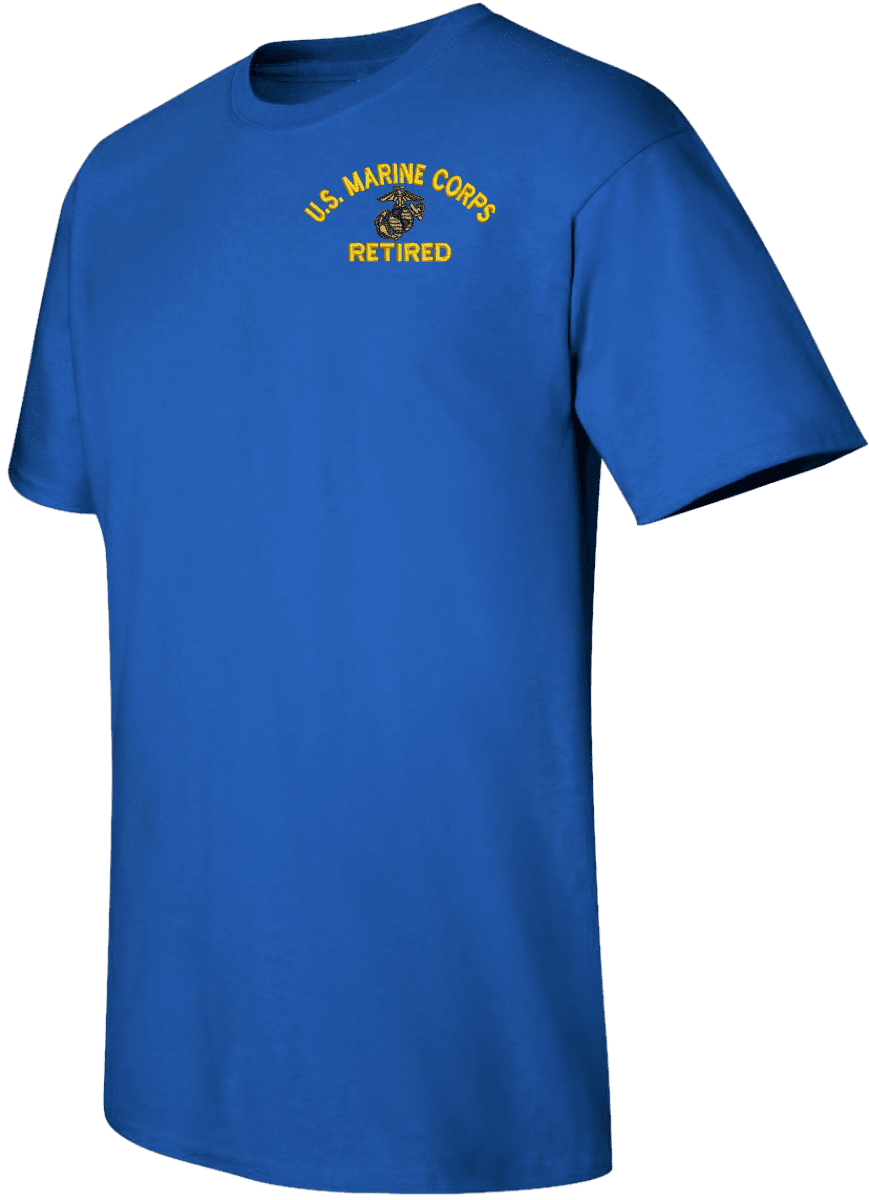 U.S. Marine Corps Eagle Globe and Anchor Retired T-Shirt