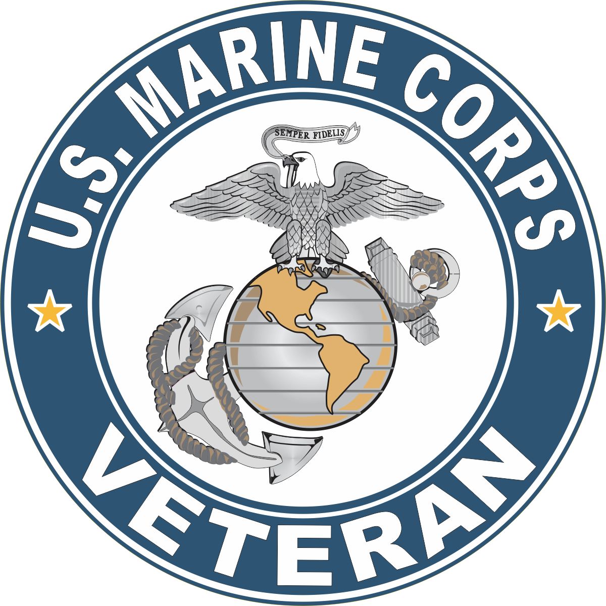 U.S. Marine Corps Veteran Decal