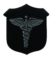 U.S. Navy Corpsman Lapel Pin - Black