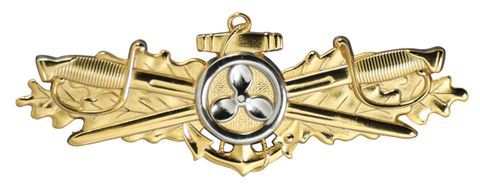 U.S. Navy Engineering Duty Officer (EDO) Regulation Size Badge