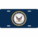 U.S. Navy Insignia License Plate