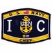 U.S. Navy Rate Interior Communications IC Chief Patch