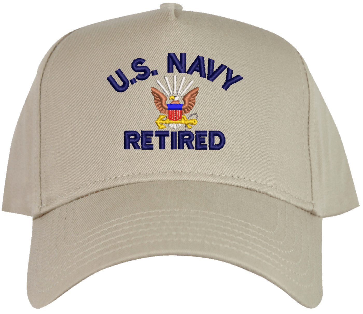 U.S. Navy Retired Embroidered Cap