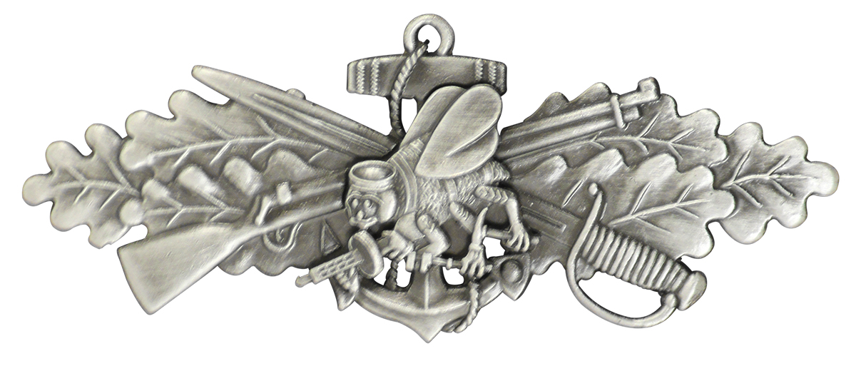 U.S. Navy Seabee Combat Warfare Specialist Enlisted Badge