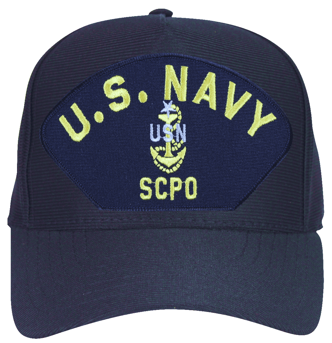U.S. Navy Senior Chief Petty Officer ' SCPO ' With Anchor Cap