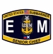 U.S. Navy Senior Chief Submariner Electricians Mate EM Rate Patch