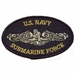 U.S. Navy Submarine Force Silver Dolphins Patch