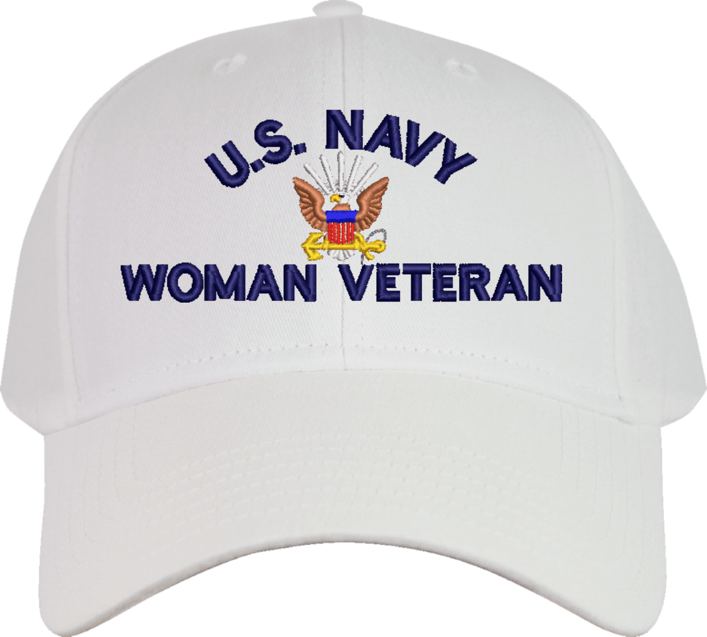 U.S. Navy Woman Veteran Embroidered Cap