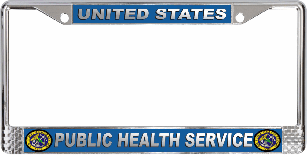 U.S. Public Health Service (USPHS) License Plate Frame
