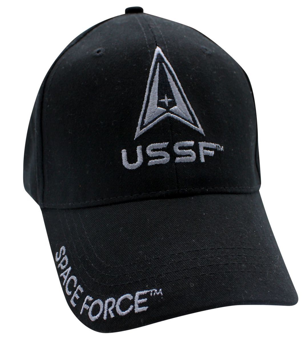 U.S. Space Force Cap with Brim, Side, and Back Text