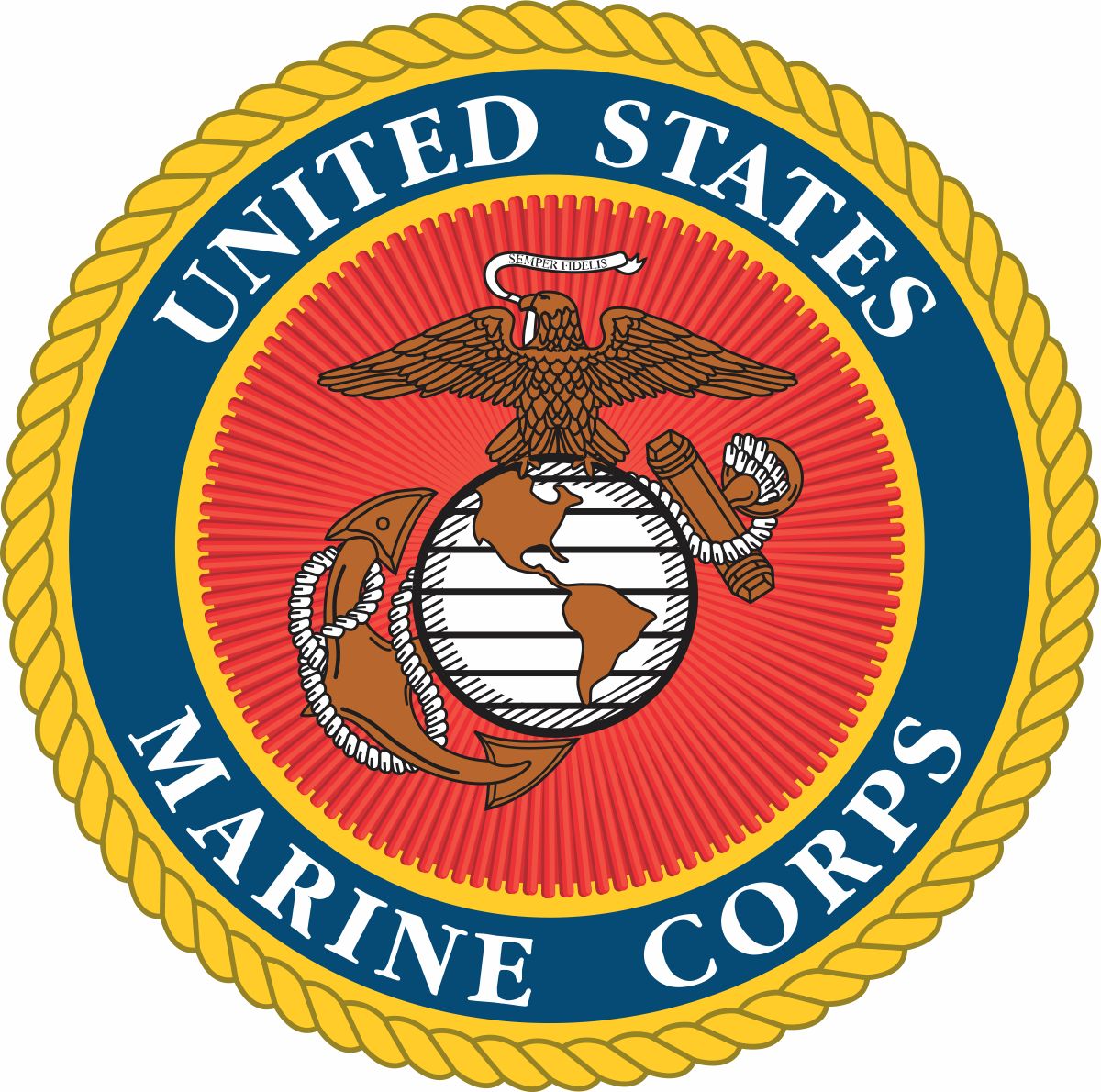United States Marine Corps Seal Decal