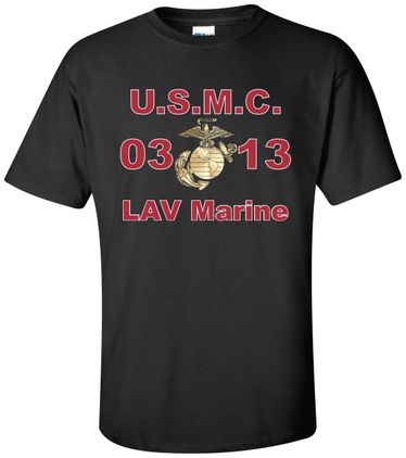 United States Marine Corps MOS 0313 LAV Marine Apparel