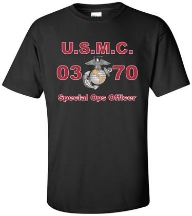 United States Marine Corps MOS 0370 Special Ops Officer Apparel