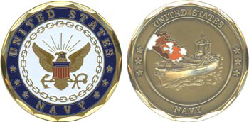 United States Navy Challenge Coin