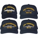 United States Navy Custom Embroidered Ship Ball Caps