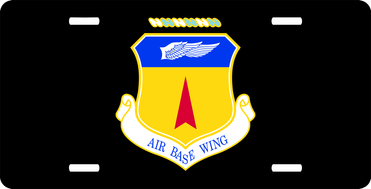 U.S. Air Force 36th Air Base Wing License Plate