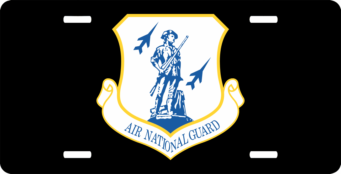 U.S. Air Force Air National Guard License Plate