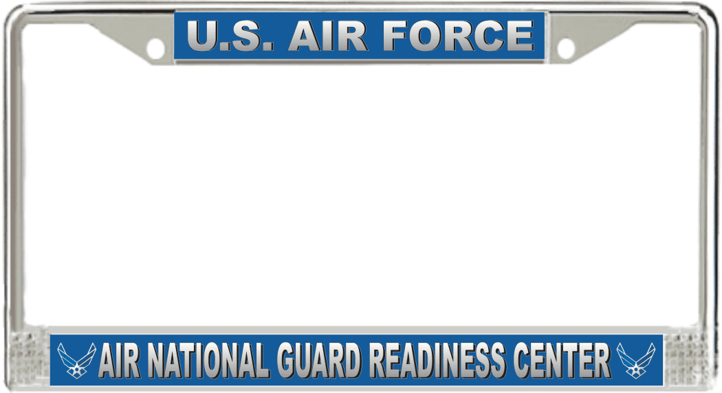 U.S. Air Force Air National Guard Readiness Center License Plate Frame