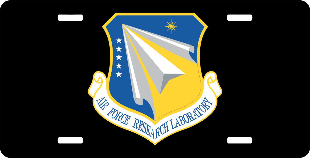 U.S. Air Force Research Laboratory License Plate