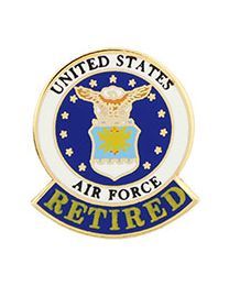 U.S. Air Force RETIRED LAPEL PIN