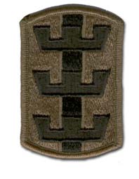 U.S. Army 130TH ENGINEERING BRIGADE SUBDUED 2½" MILITARY PATCH