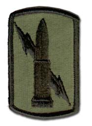 U.S. Army 224TH FIELD ARTILLERY BRIGADE SUBDUED 3" MILITARY PATCH